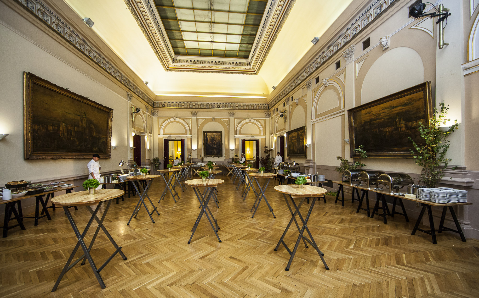 Social hall | Národní dům na Vinohradech